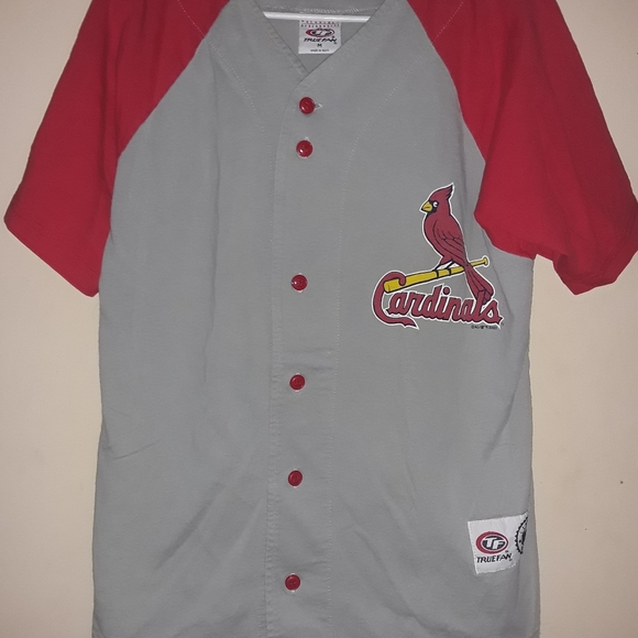 Genuine Merchandise | Tops | True Fan Vintage St Louis Cardinals Jersey ...